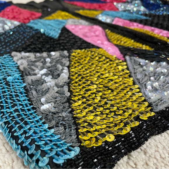 Vintage | Jackets & Coats | Vintage Sequin Beaded Embellished ...